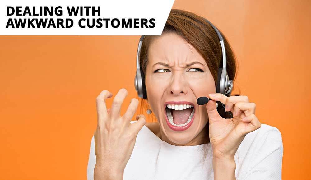 The Secret to Dealing With Awkward Customers | CCNG